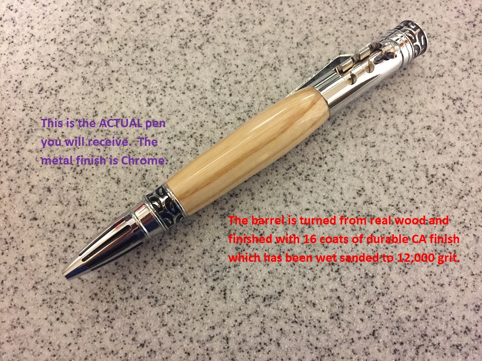 Custom Crafted Wooden Ink Pens